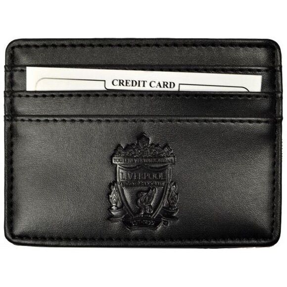 Liverpool FC | Accessories | Liverpool Fc Card Wallet Black | Poshmark
